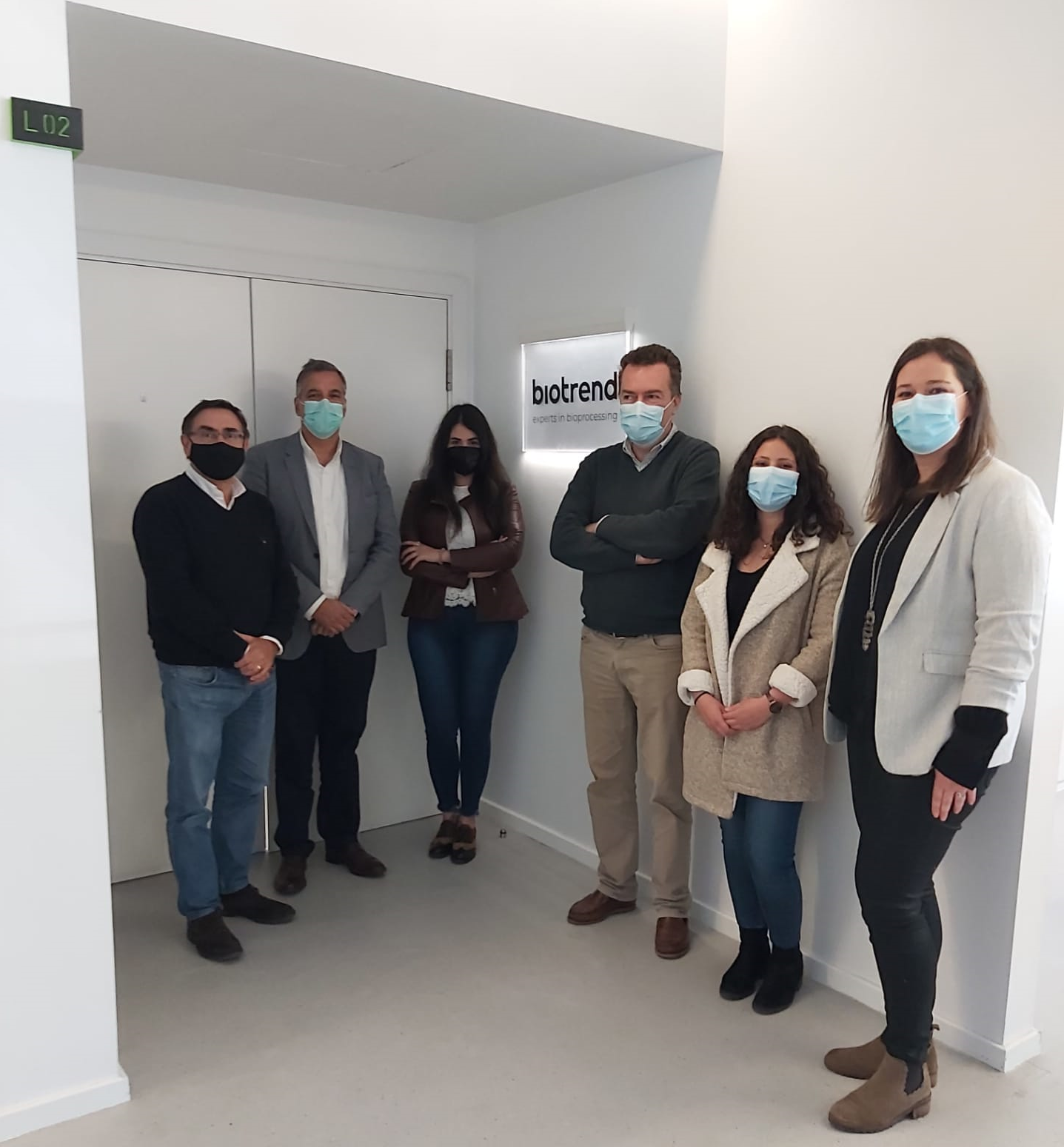 CoLab BIOREF visits its associate Biotrend | BIOREF